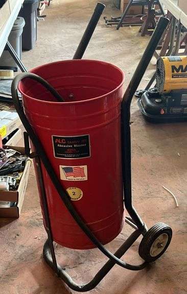 ALC Sandy Jet Abrasive Blaster, 40018. - Kraft Auction Service, LLC