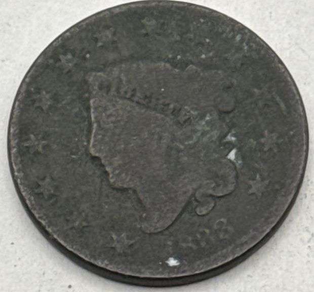 (N) 1833 Large 1 Cent Coin - Kraft Auction Service, LLC