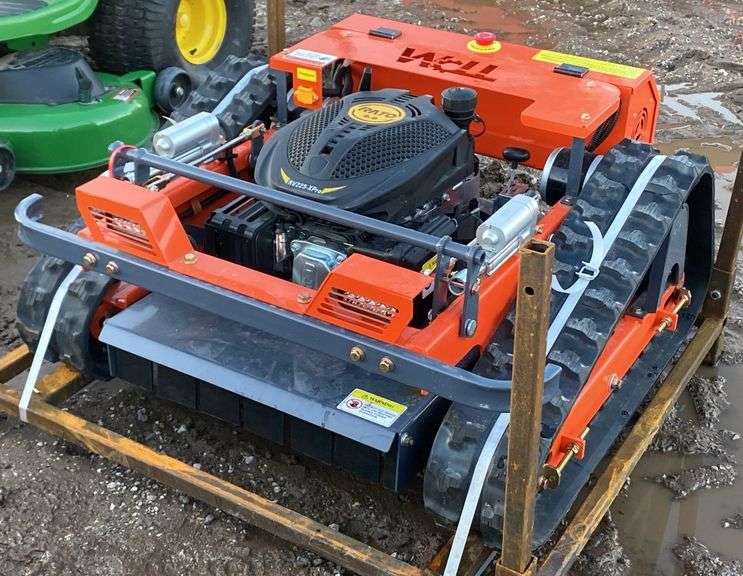 2024 TPM 20” Remote Control Crawler Lawn Mower - Kraft Auction Service, LLC