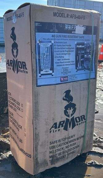 Armour 40 Gun Freedom Series Fire Resistant Safe - Kraft Auction ...