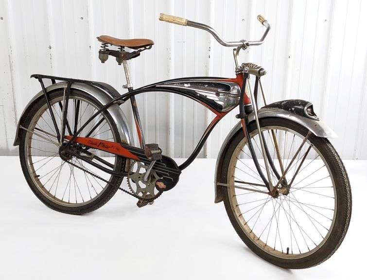 1950's Schwinn Black Phantom B.F. Goodrich Bicycle - Kraft Auction ...