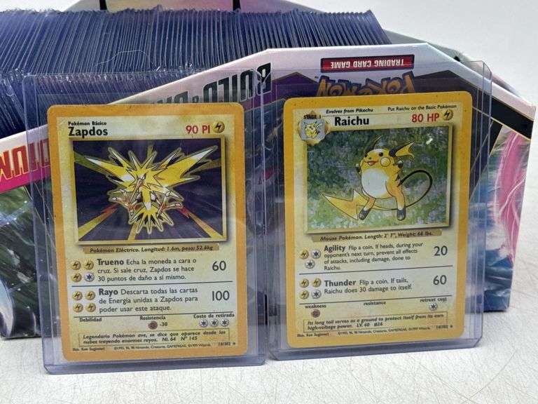 (JT) Pokémon TCG Base Set 1 Complete Set 102/102 - Kraft Auction ...