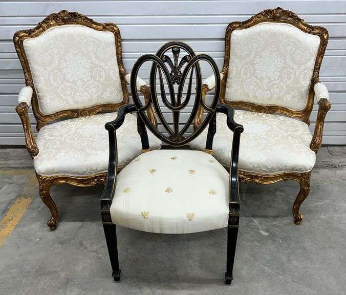 (AC) Upholstered Arm Chairs - Kraft Auction Service, LLC
