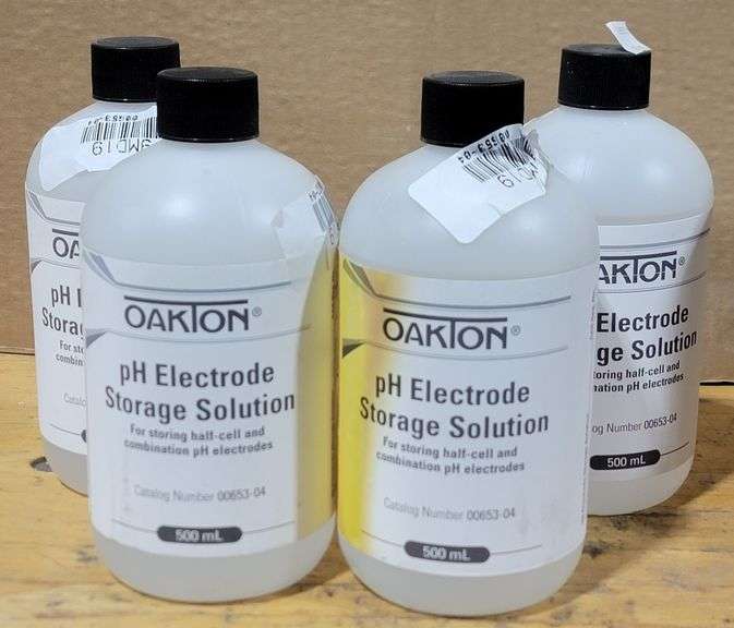 Oakton pH Electrode Storage Solution - Kraft Auction Service, LLC