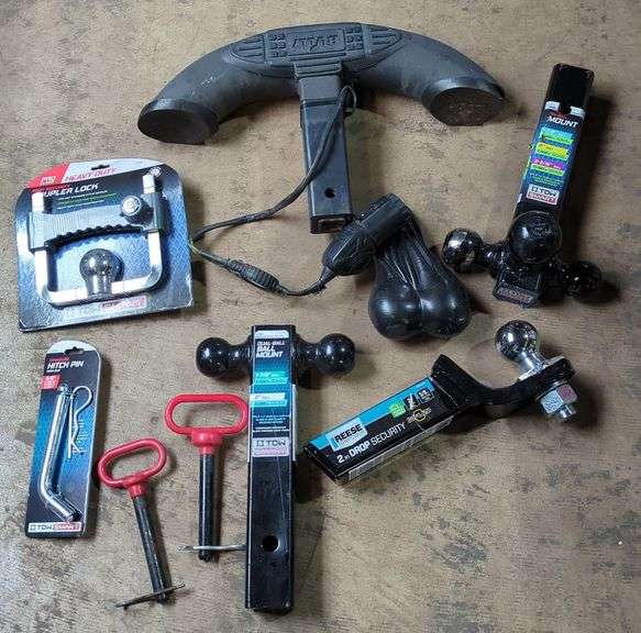 (F) Ball Hitches. Reese, Tow Smart. Dual Balls, Hitch Pins, Coupler ...