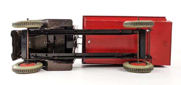 Original J. Chein Hercules Mack Dump Truck - Kraft Auction Service, LLC
