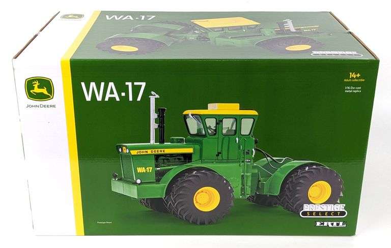 1/16 Ertl John Deere WA-17 Tractor Prestige Select Series - Kraft ...