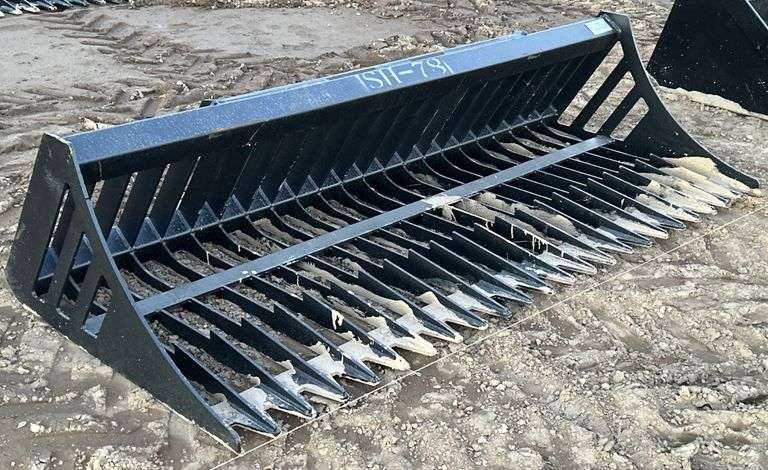 78” Quick Attach Rock Bucket - Kraft Auction Service, LLC