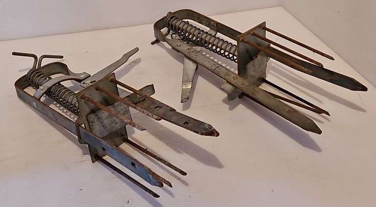 Vintage Spring-Loaded Mole Trap. 2 X the Money. - Kraft Auction Service ...