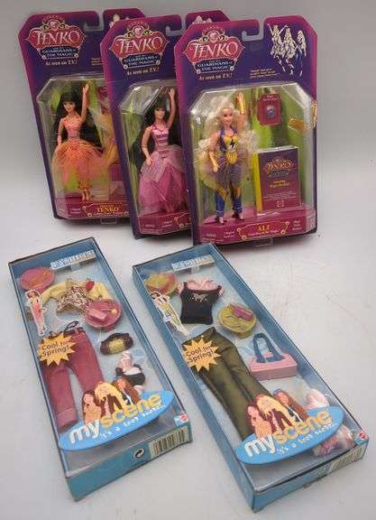 (KL) Mattel Saban'sTenko and the Guardians of The Magic. Dolls. 7 inch ...