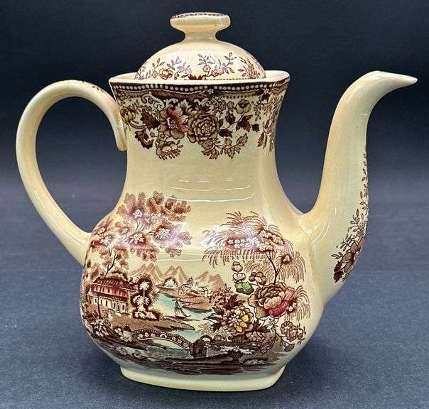 (P) Tea Pot by Alfred Meakin, Staffordshire England. - Kraft Auction ...