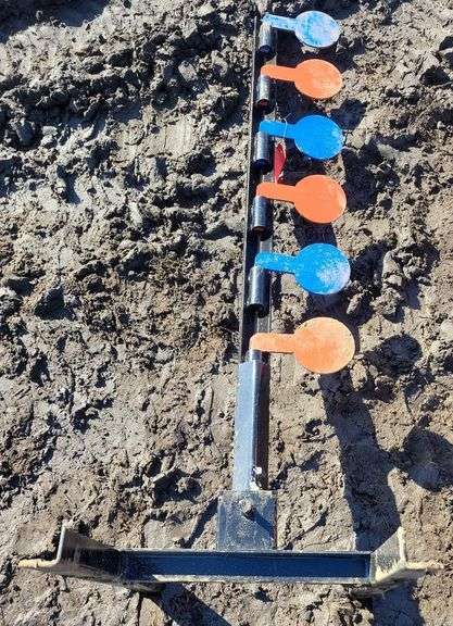 (AI) Standing Metal Shooting Target With Six Disc Targets - Kraft ...
