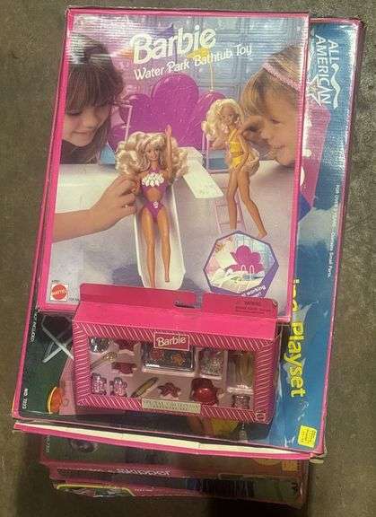 (KL) Barbie Patio Pool Party Set, Picnic Party Set, Camping Set, and ...