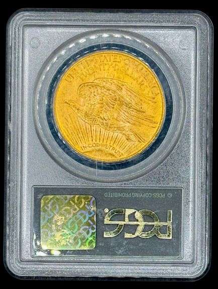 1924 $20 St Gauden Gold Double Eagle PCGS MS-60 - Kraft Auction Service ...