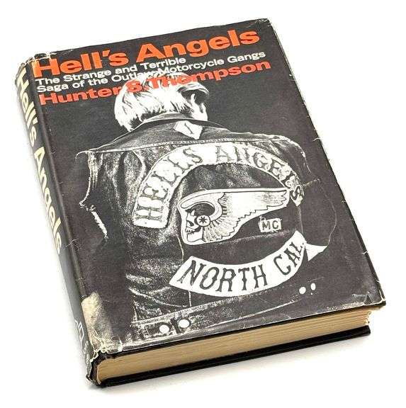 1966 Hunter S. Thompson Hell's Angels Hardcover Book Club Edition ...