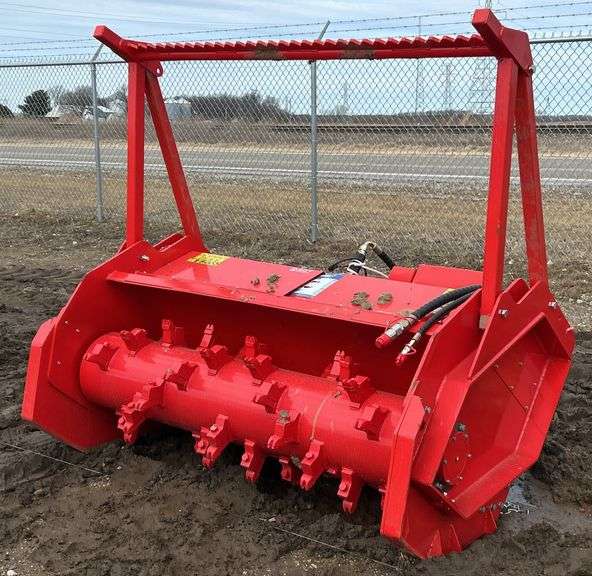 2024 AGT 63” Hydraulic Forestry Drum Mulcher - Kraft Auction Service, LLC