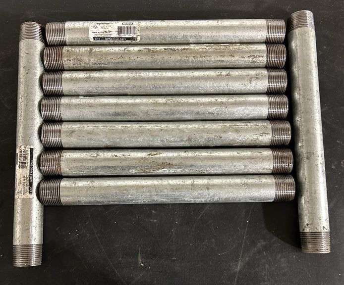 Galvanized Thread Pipe - Kraft Auction Service, LLC