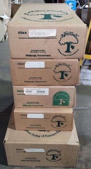 (KL) Robin Woods Inc Collectible Dolls. 5 total - Kraft Auction Service ...