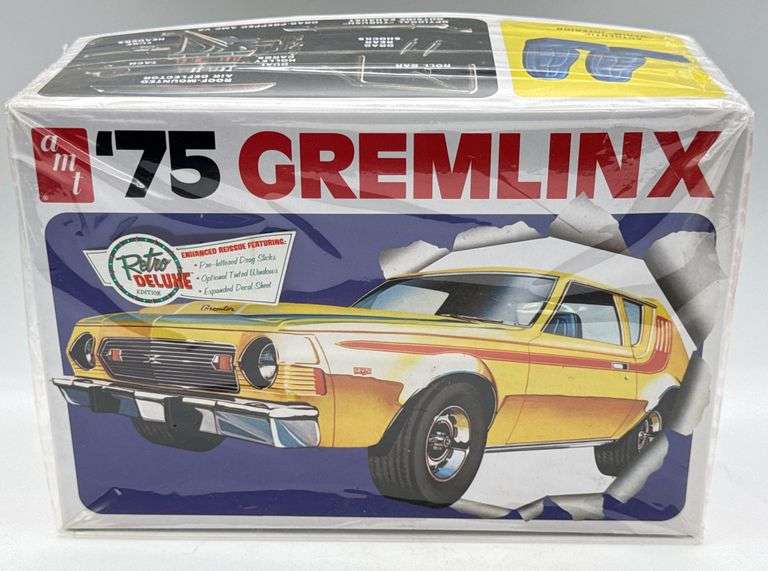 AMT 1975 Gremlin Model Kit In Box - Kraft Auction Service, LLC