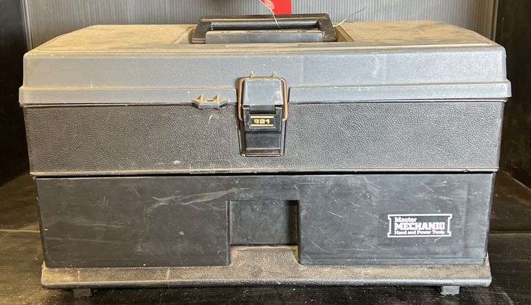 Master Mechanic Hand And Power Tools Branded Toolbox With Tools ...