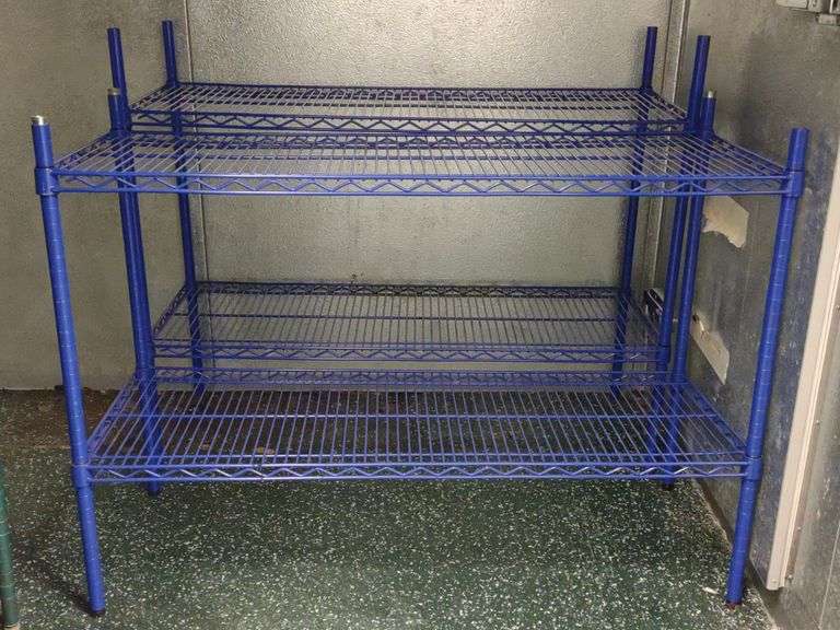 Stainless Steel Wire Racking - Kraft Auction Service, LLC