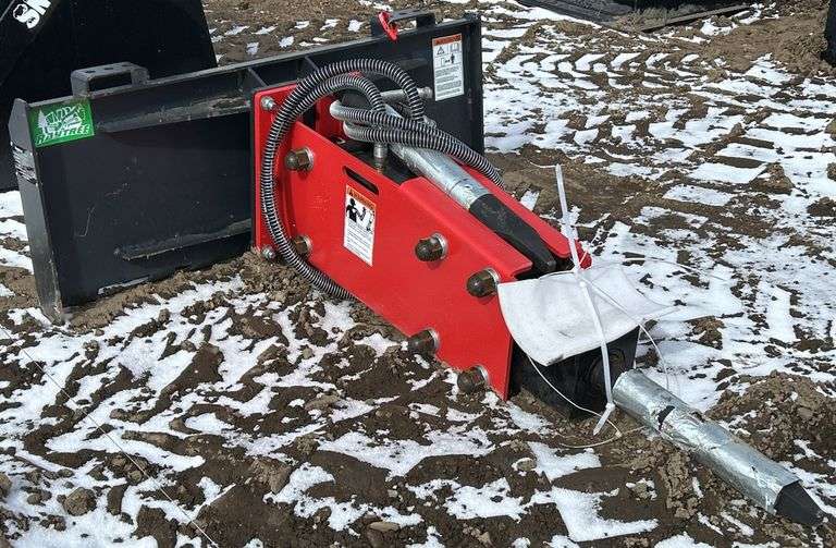 2024 Raytree Quick Attach Hydraulic Hammer - Kraft Auction Service, LLC