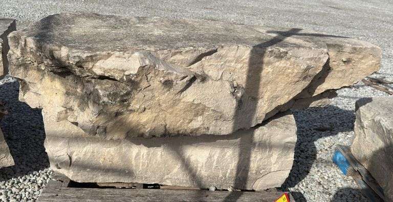 Limestone Landscaping Slabs - Kraft Auction Service, LLC