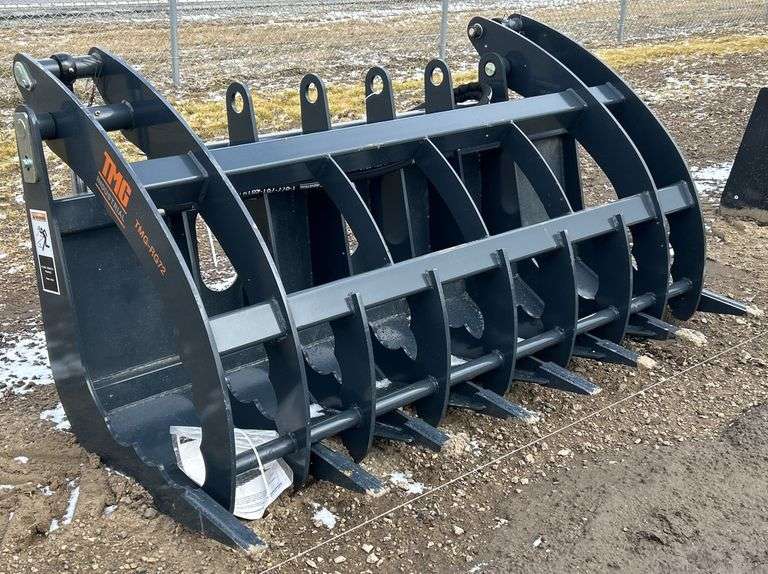 2024 TMG 72” Quick Attach Root Rake Grapple - Kraft Auction Service, LLC
