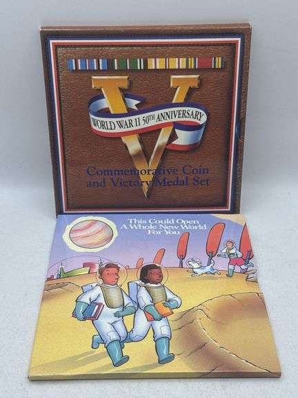 (KK) 2 Commemorative Proof Sets World War II Whole New World For You ...