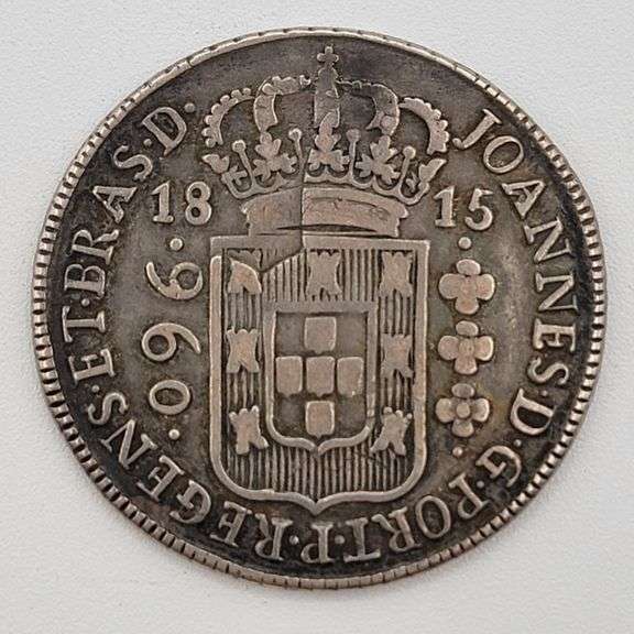 1815-R Brazil 960 Reis Silver Coin - Kraft Auction Service, LLC