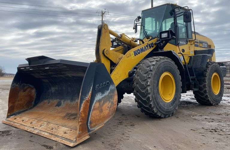2020 Komatsu WA270-8 Wheel Loader - Kraft Auction Service, LLC