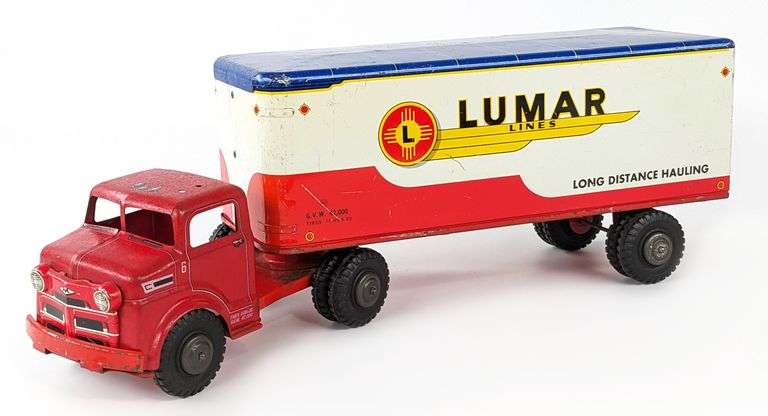 Marx Lumar Lines Truck & Trailer - Kraft Auction Service, LLC