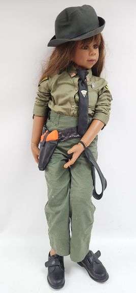 (CJD) West Virginia State Police Officer Doll. - Kraft Auction Service, LLC