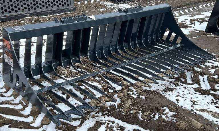 2024 TMG 78” Quick Attach Skeleton Bucket - Kraft Auction Service, LLC