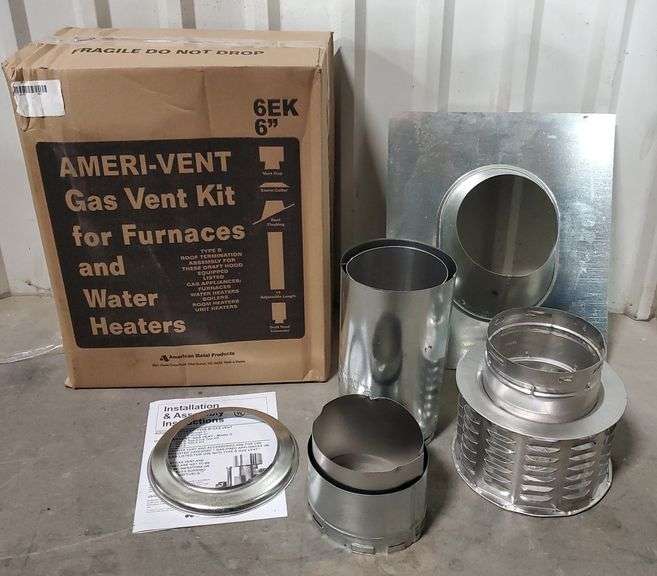 Ameri-Vent Gas Vent Kit - Kraft Auction Service, LLC