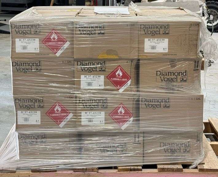 (95) 1-Gallon Diamond Vogel Buff Yellow Acrylic Primer Surfacer Liquid ...