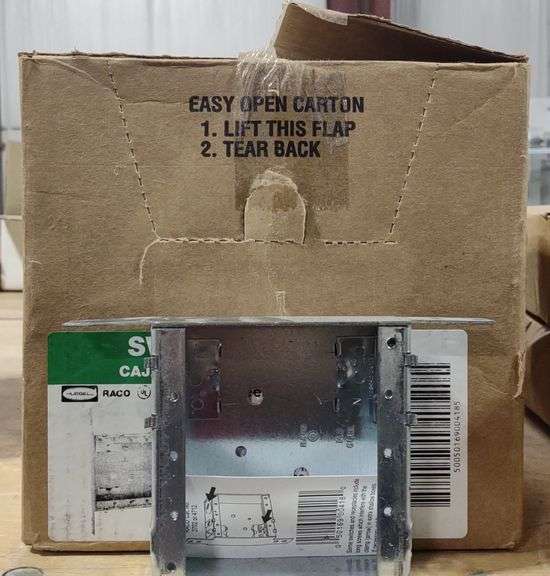 Hubbell Stainless Switch Boxes - Kraft Auction Service, LLC