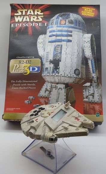 (GH) Star wars R2- D2 3d puzzle with Millennium clock. - Kraft Auction ...