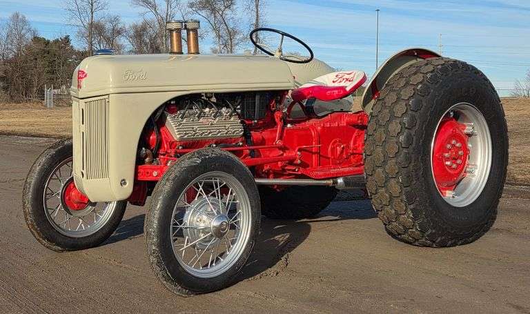 1952 Ford 8N Flathead V8 Conversion - Kraft Auction Service, LLC