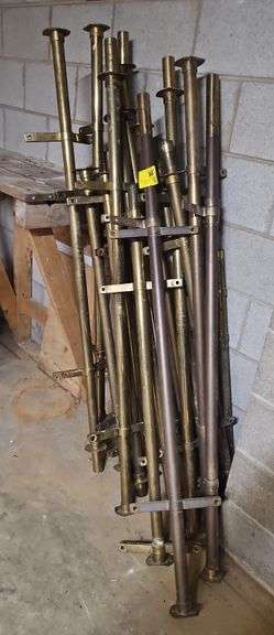 Heavy Duty Brass Hanging Rods. - Kraft Auction Service, LLC
