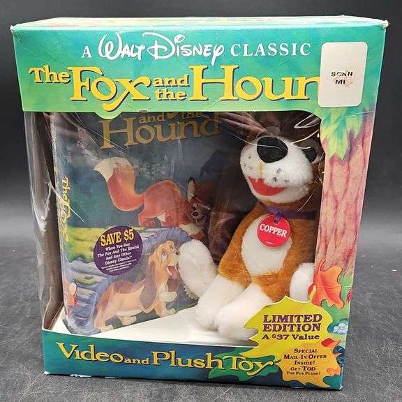 (MC) The Fox and the Hound Video and Plush "Copper " Toy. - Kraft ...
