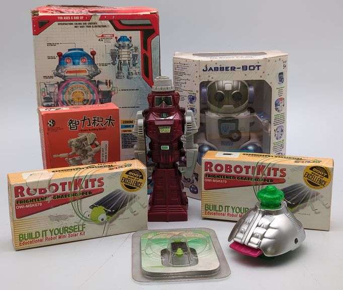 (KL) Robots. Jabber - Bot , Robotikits ( Grasshopper ). Star Defender ...