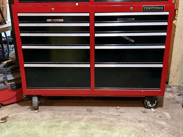 2 Piece Craftsman Roll Around Tool Box - Kraft Auction Service, LLC