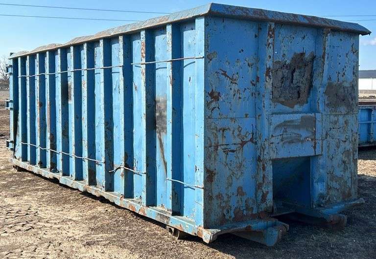 40 Cu. Yd. Roll-Off Dumpster - Kraft Auction Service, LLC