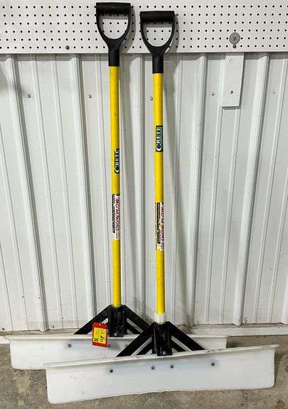 The Snowplow UHMW Poly Snow & Waste Pusher - Kraft Auction Service, LLC