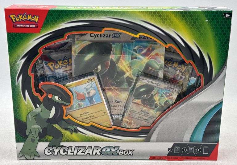 (JT) Pokémon Cyclizar EX Box Booster Collection - Kraft Auction Service ...