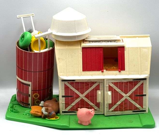 Fisher Price Little People Barn Toy Playset Family Moo Barn - Kraft ...