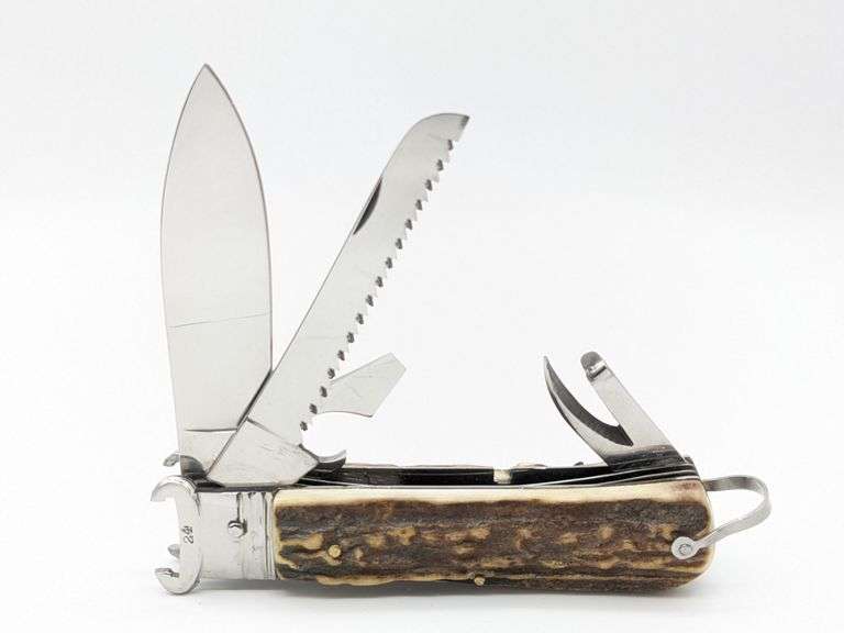 Tomerini Inox Italy Shell Puller Hunting Multi Tool - Kraft Auction ...