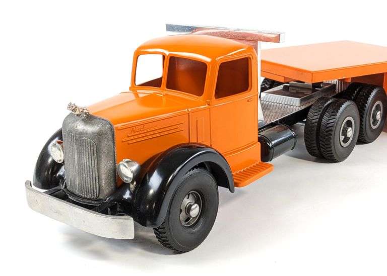 Custom Smith Miller L Mack w/ Detachable Gooseneck Lowboy Trailer ...