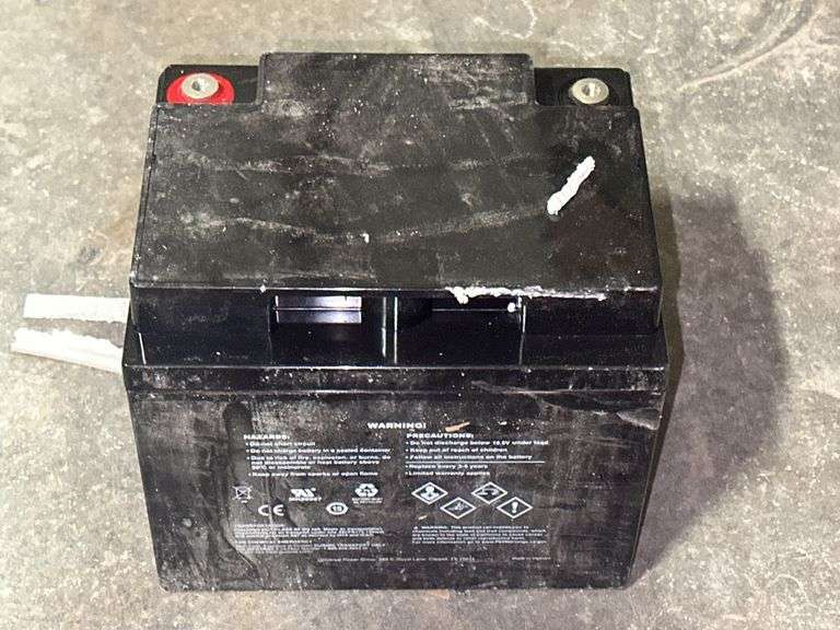 Non Spillable Battery - Kraft Auction Service, LLC